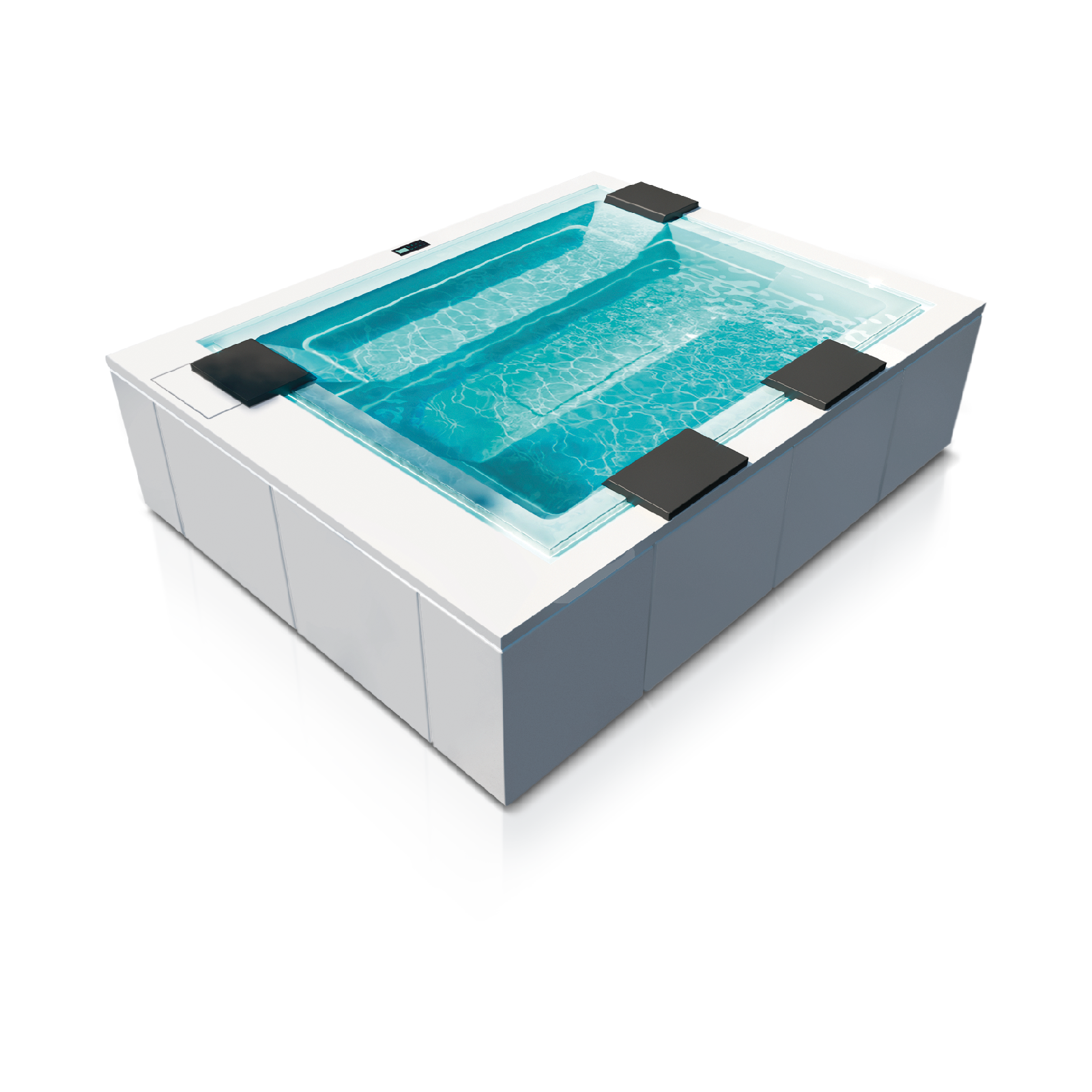 Minipiscine d'hydromassage intérieure ou extérieure Zen Active Treesse